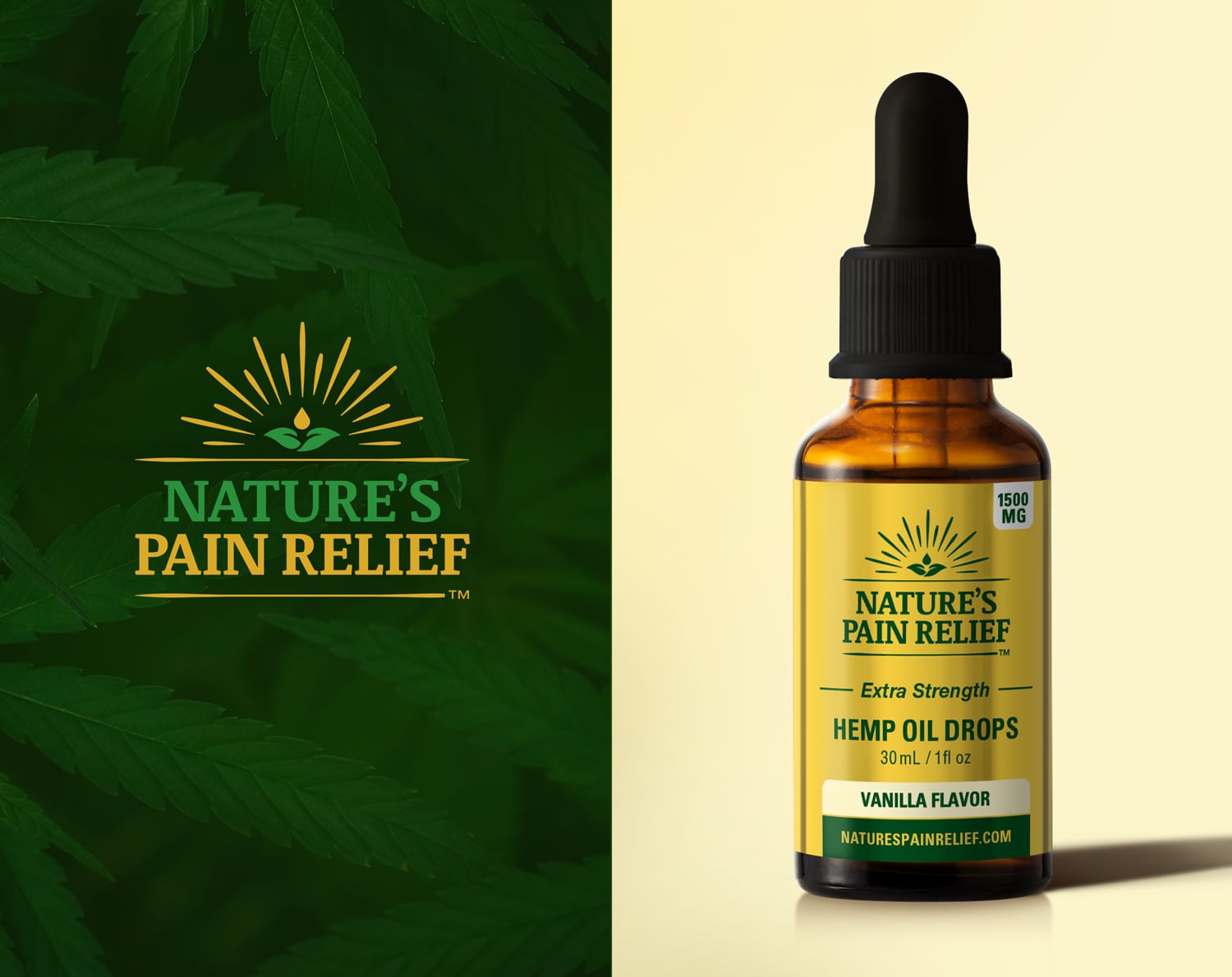 Nature's Pain Relief - Green Group Studio